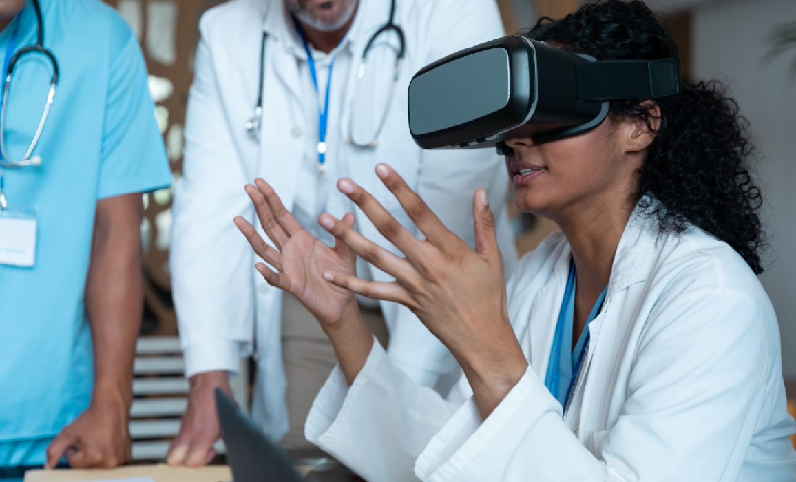 Exploring the power of Augmented Reality and VR in Healthcare.